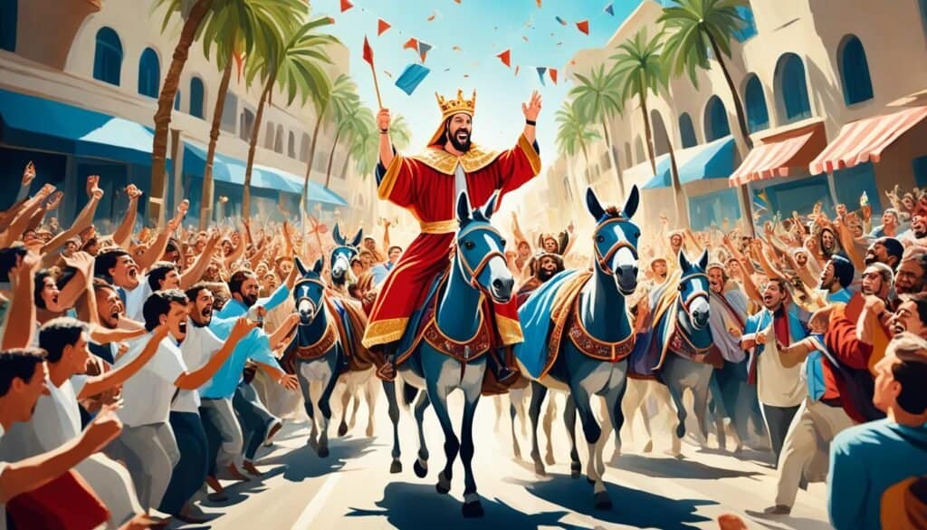 Jesus' Triumphal Entry into Jerusalem: The acknowledgment of Jesus as ...