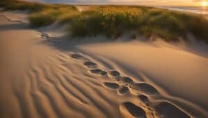 Walking with God: Footprints in the Sand Bible Verses