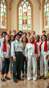 25 Stylish Choir Outfit Ideas for Your Church Group - BPC - Modest ...