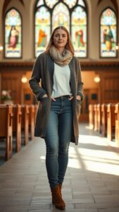25 Stylish Casual Church Outfit Ideas for Every Occasion - BPC - Modest ...