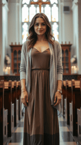 25 Stylish and Modest Church Outfits for Every Occasion - Bullet Point ...