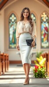 25 Stylish Spring Outfits for Church Services - BPC - Modest Clothing ...